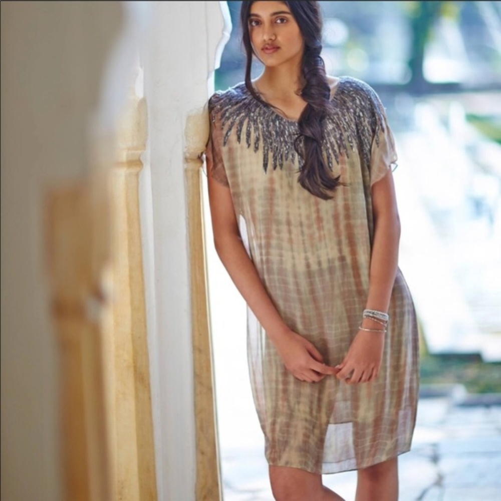 Anthropologie Raina Tunic By Graham & Spencer - Gem